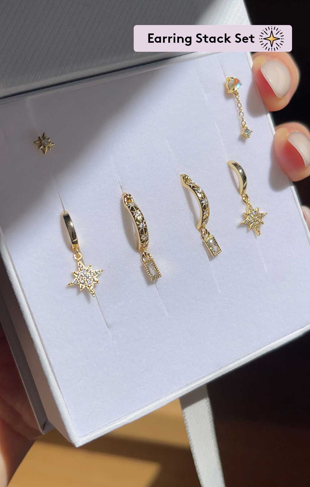 Celestial Earring Stack Set – Rapunzille