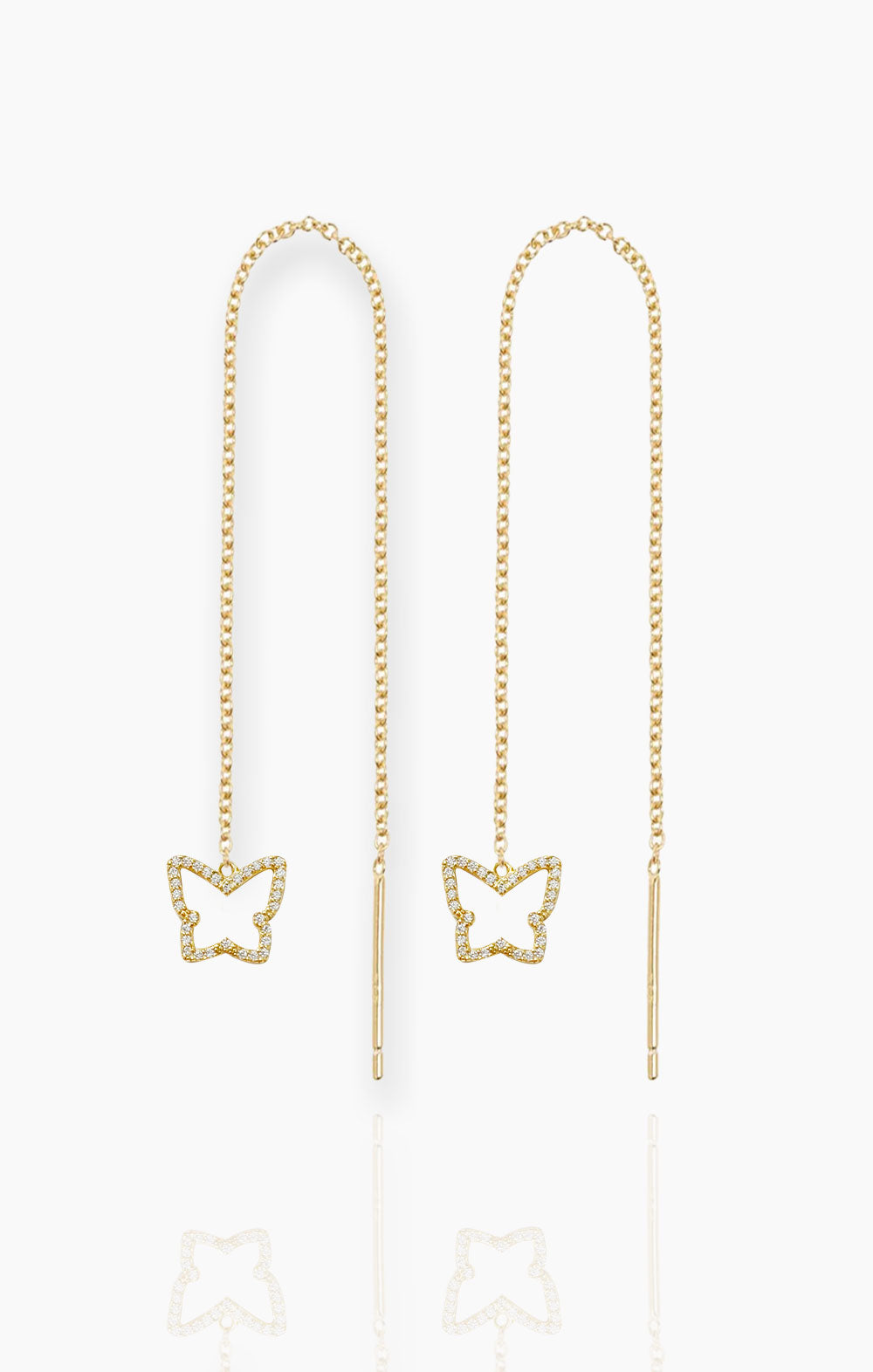 Metamorphosis - Butterfly Ear Threaders – Rapunzille