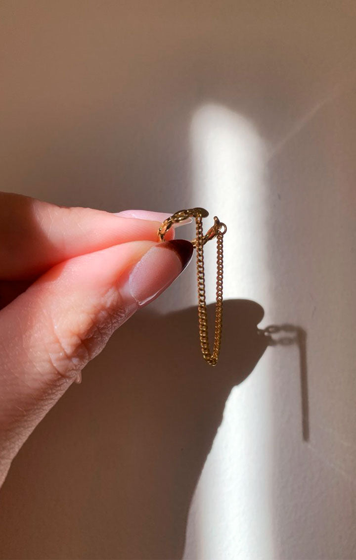 Double Chain - Faux Conch Ear Cuff (Single) – Rapunzille